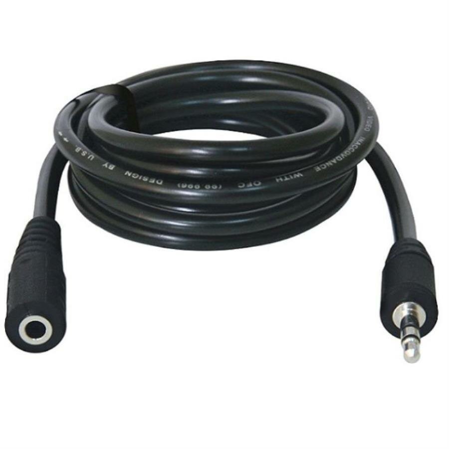 Аудио-кабель Defender JACK02-05 JACK M- JACK F, 1.5 м (87511)