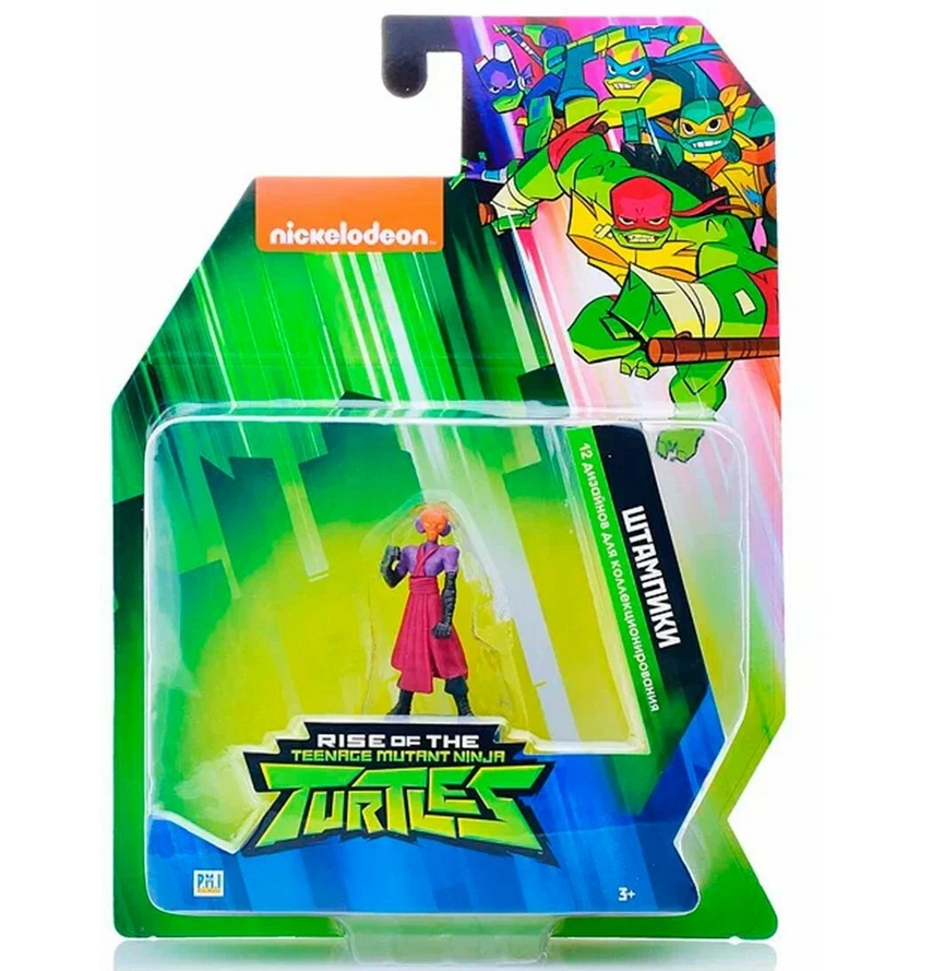 Черепашки-ниндзя Фигурка-штампик Лейтенант Фут 7 см NIT5010-3