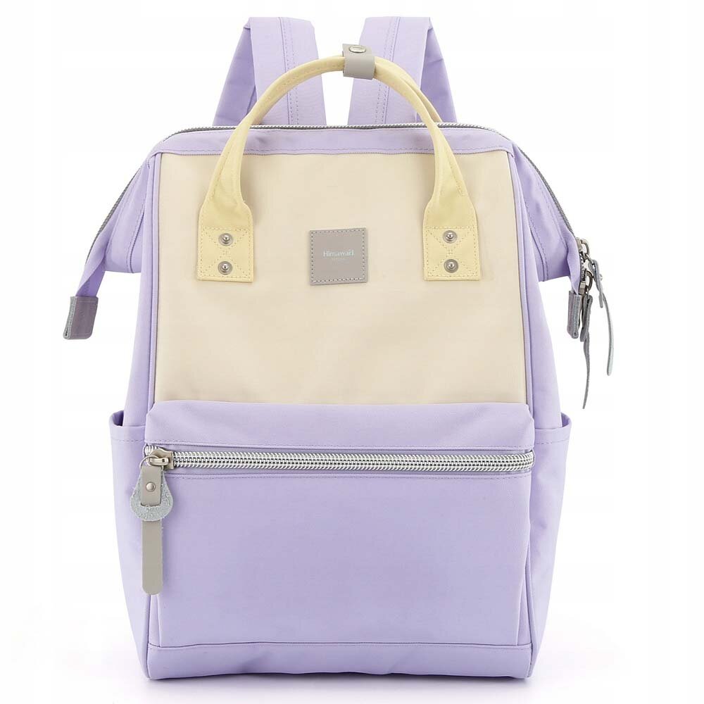 Рюкзак женский Himawari 1881-41 сиреневый со слоновой костью