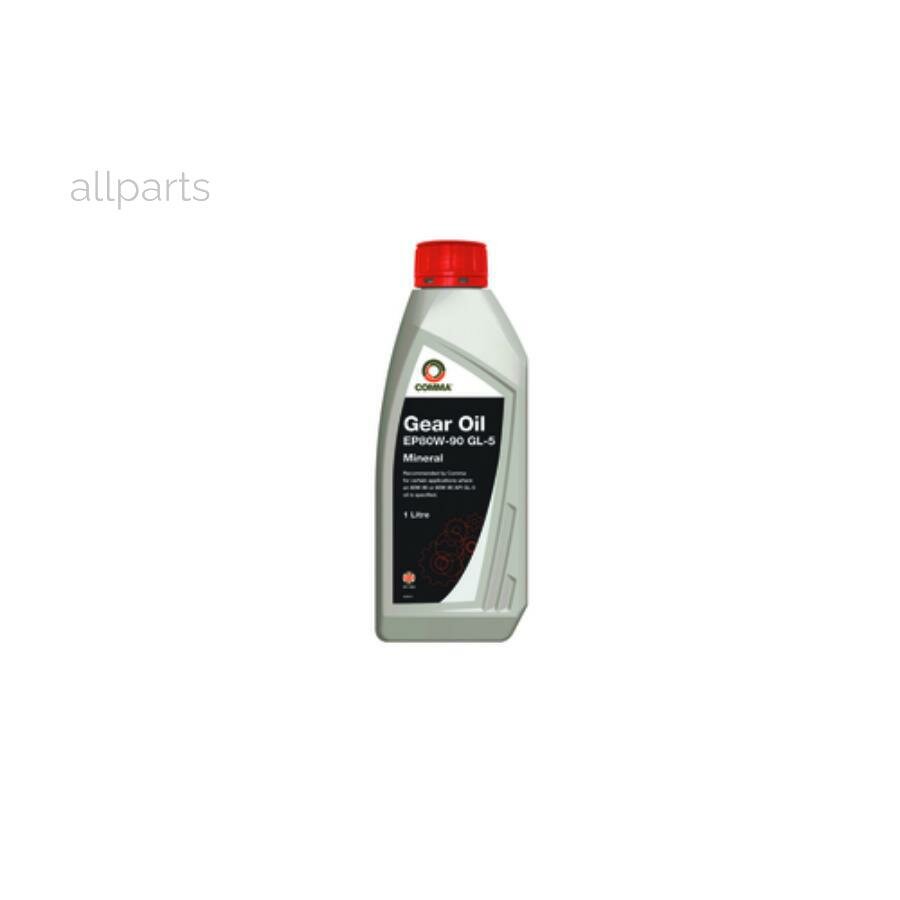 COMMA EP80901L Масло трансмиссионное 80W90 COMMA 1л EP80W90 GL5 GEAR OIL