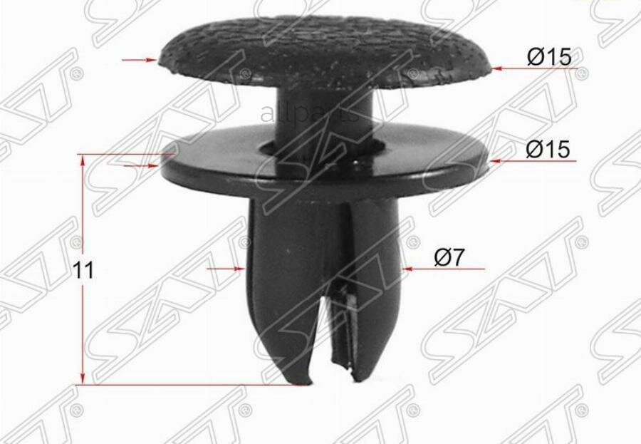 SAT ST-M10348 Клипса (TOYOTA/LEXUS (Продажа по 10шт))