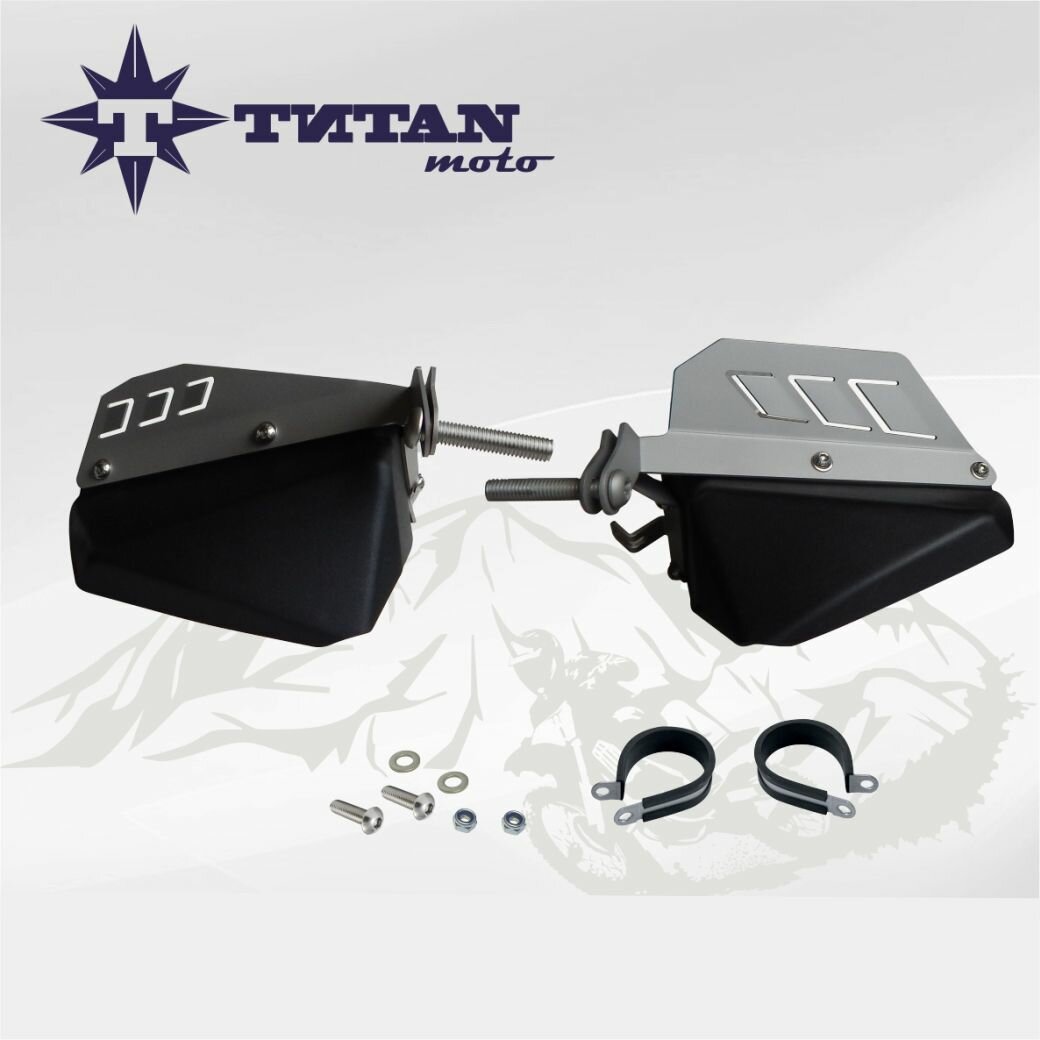 Защита ног и обуви от воды и грязи BMW R1250GS, BMW R1250GS Adv. Серебристые