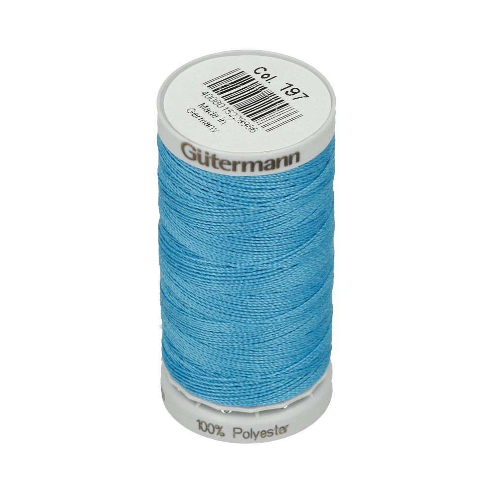 Нитки швейные "GUETERMANN" суперпрочные M 782 100 м 109.36 я №197 лазурно-голубой