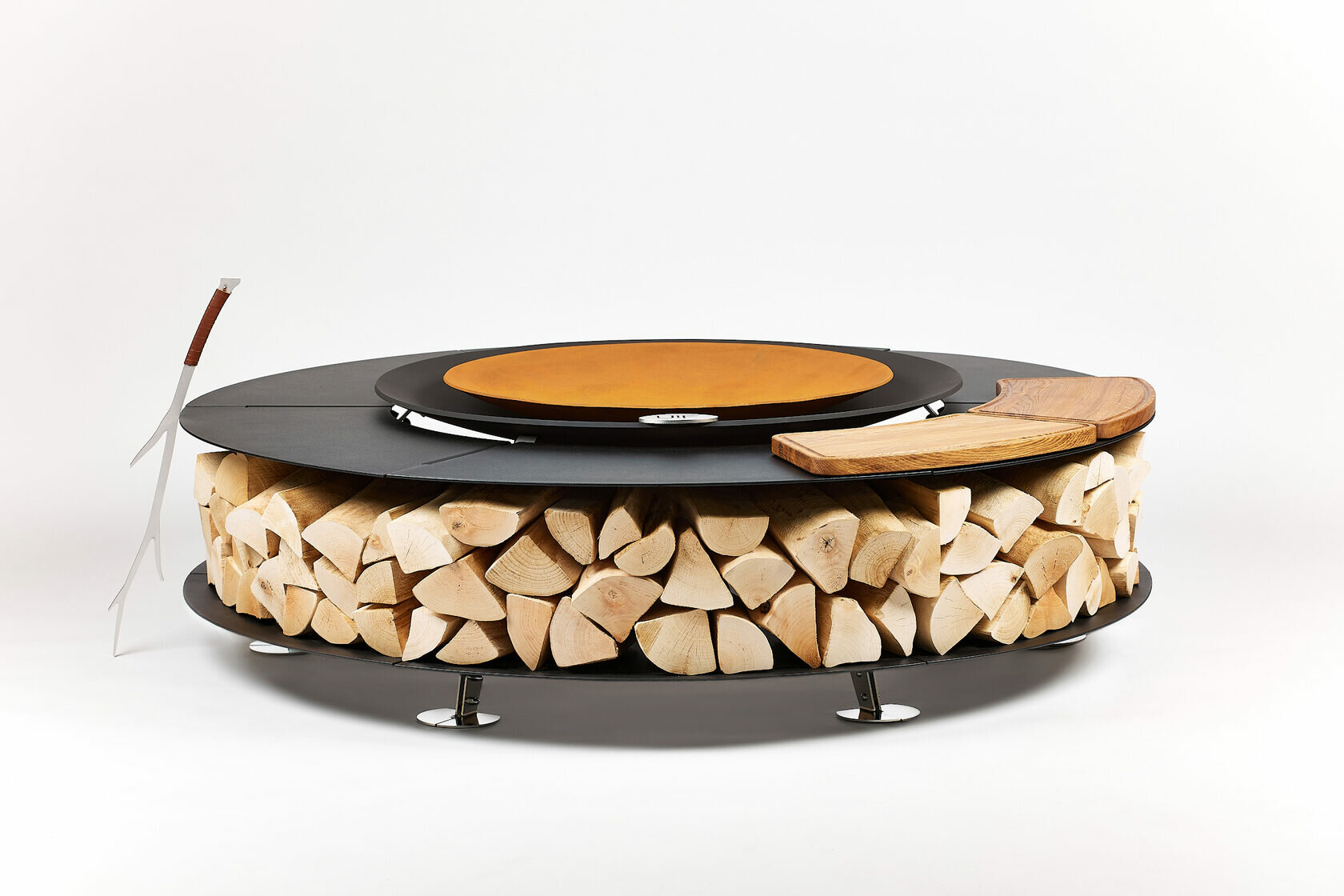 Уличный очаг для костра Up! Flame 1400 PATIO Double