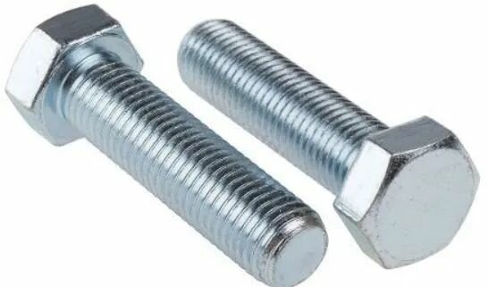 Болт шестигранный оцинкованный М10х35 DIN 933 10 шт.