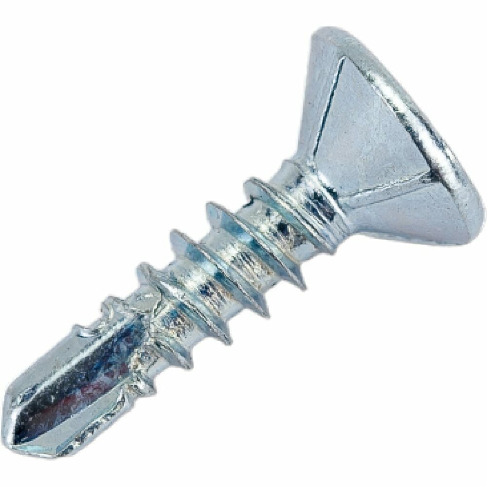 Саморез сверло для оконного профиля крепежная техника 3.9х16 белый (1000 шт.)