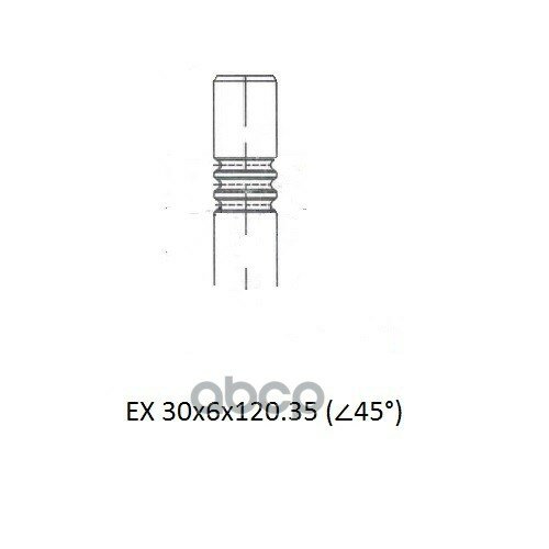 Клапан ДВС Zikmar арт. Z17563R
