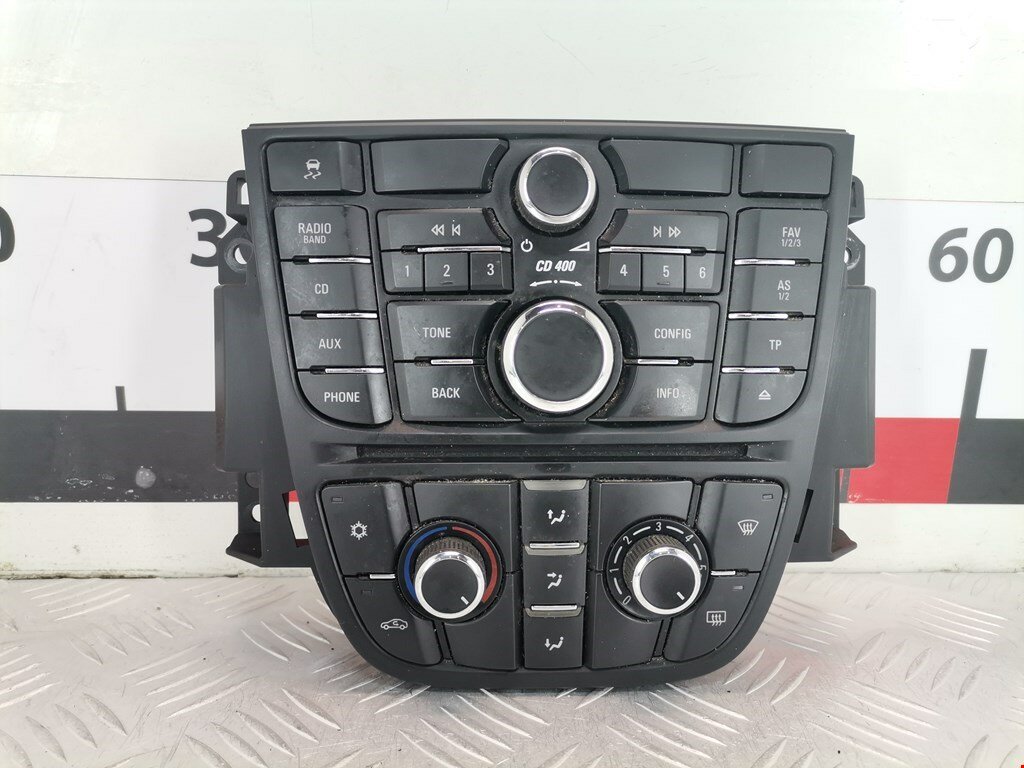 Панель (блок) управления магнитолой Opel Meriva B 13346043 арт. 1079769