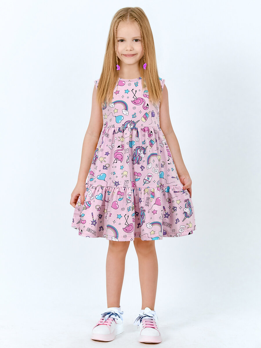 Платье детское в садик летнее хлопок