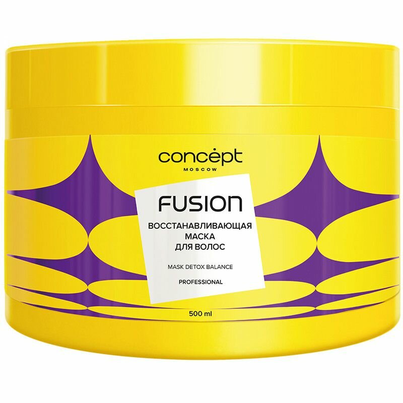 Маска восстанавливающая Concept Fusion Detox Balance для волос, 500 мл