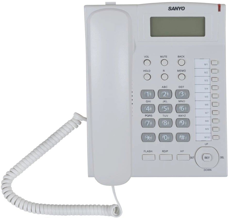 Телефон проводной Sanyo RA-S517W белый