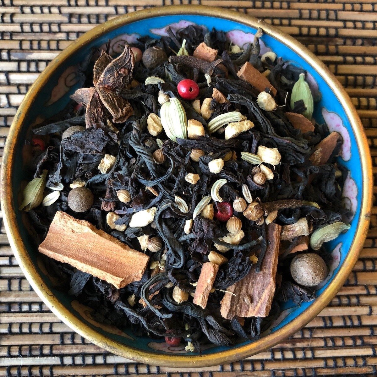 Чайный купаж Масала "Ганеш" на основе чёрного чая 150г