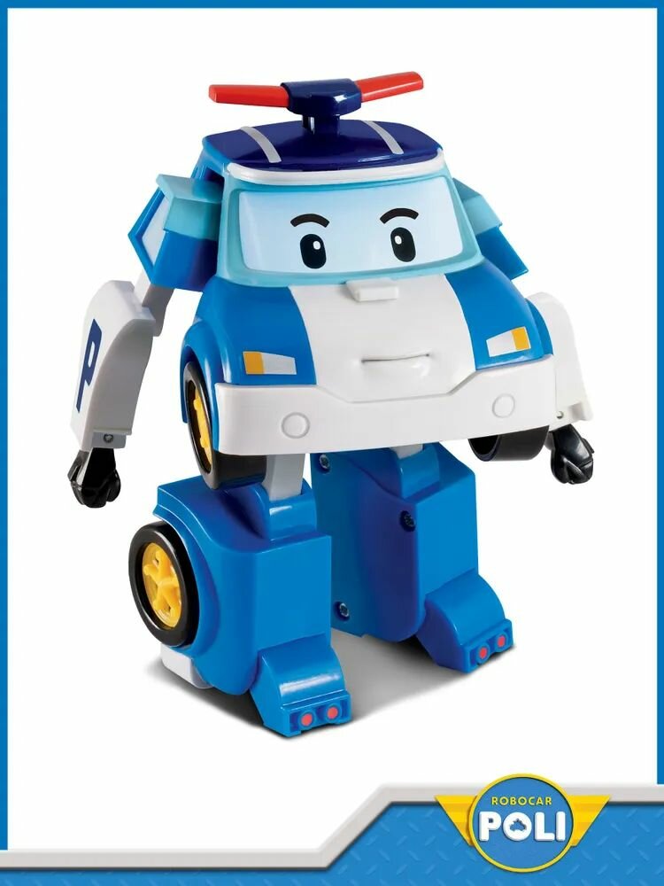 Машинка металлическая Robocar Poli Трансформер Поли