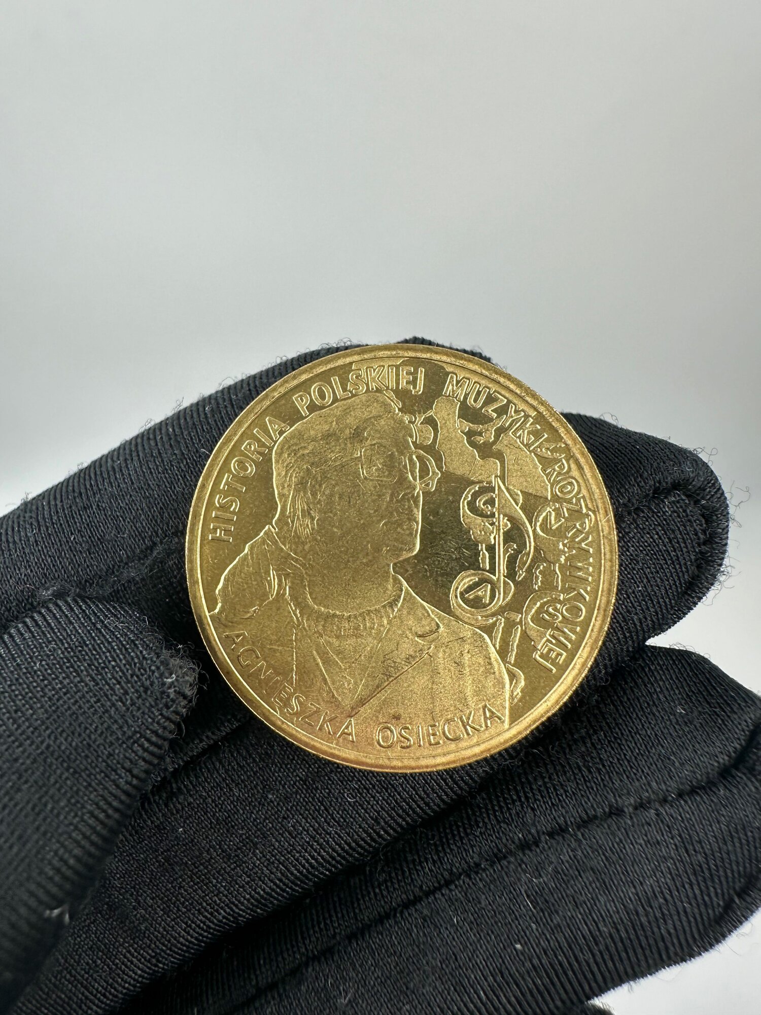 Монета Польша 2 злотых 2013 год История польской музыки: Агнешка Осецкая