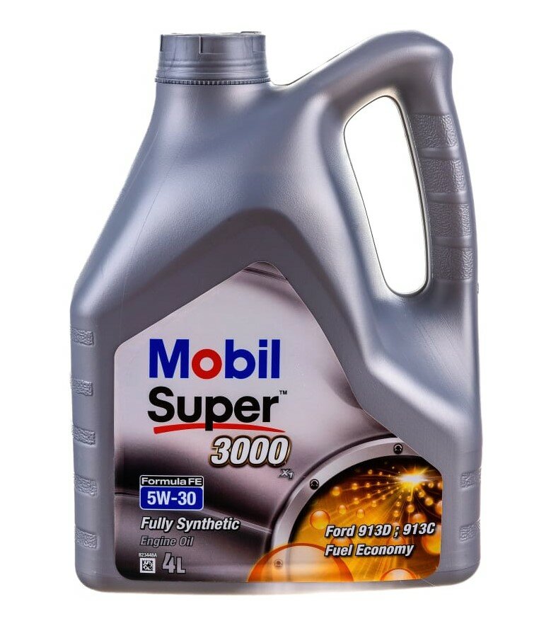 Масло моторное синтетическое "super 3000 x1 formula fe 5w-30", 4л