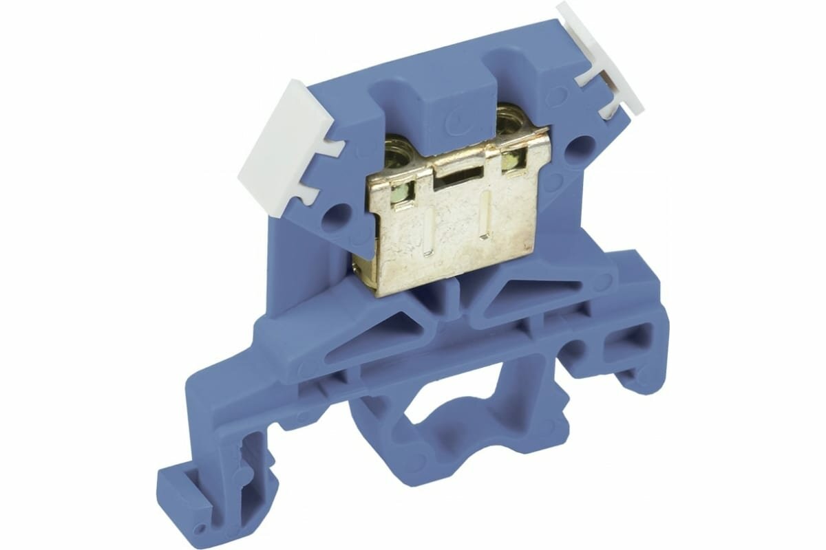 IEK Зажим наборный ЗНИ-4мм2 (JXB35А) синий YZN10-004-K07 (5 шт)