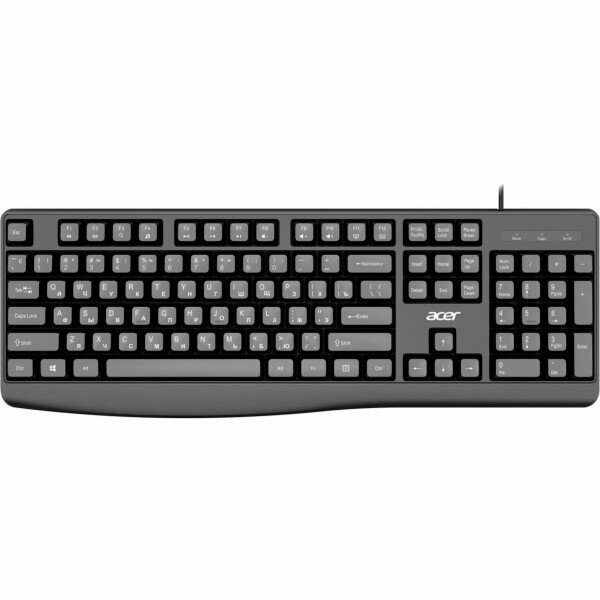 Клавиатура проводная Acer OKW301 (ZL. KBDCC.01A), USB, черный