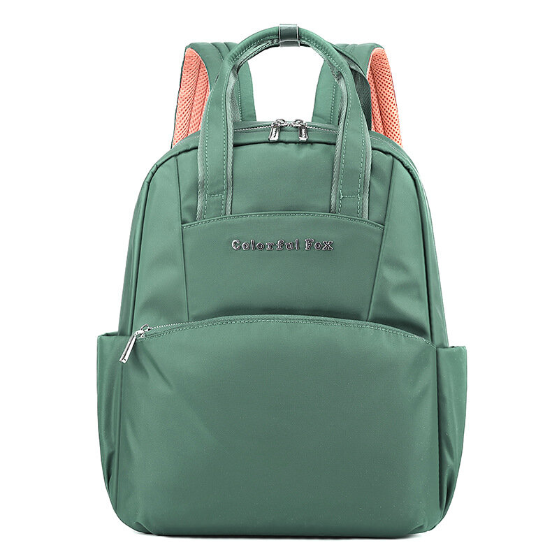 Рюкзак Colorful Fox "Красочный Лисий", нейлон, водоотталкивающий, трехмерный мешок, лето 2024