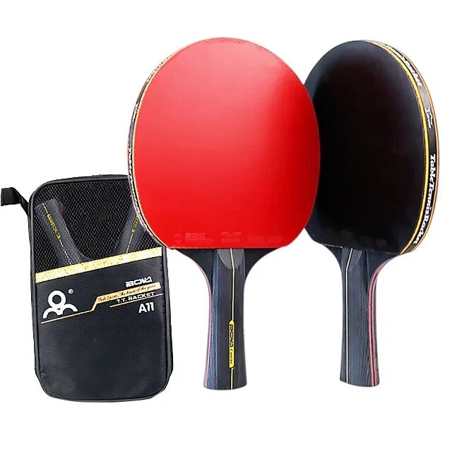 Ракетки для настольного тенниса RAOVTE A11, 6Star Long Handle, 2 шт.
