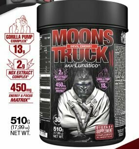 Перед тренировкой Zoomad Labs Moons Truck II 510г Дьявольская вишня