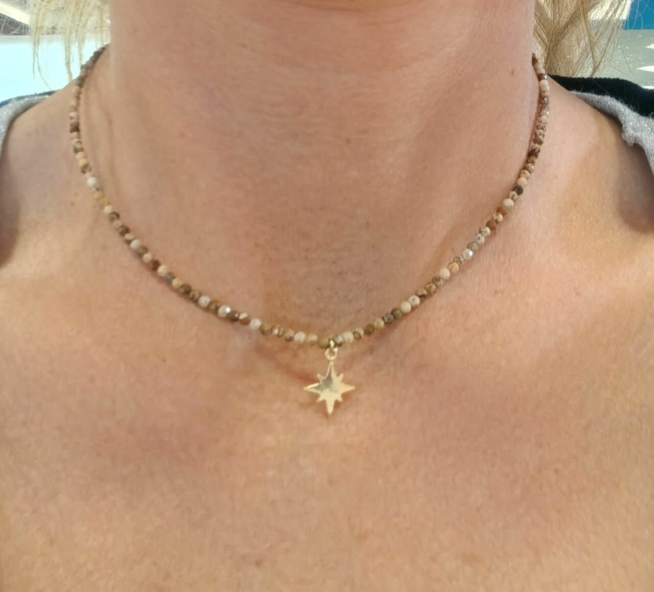 Колье, металл