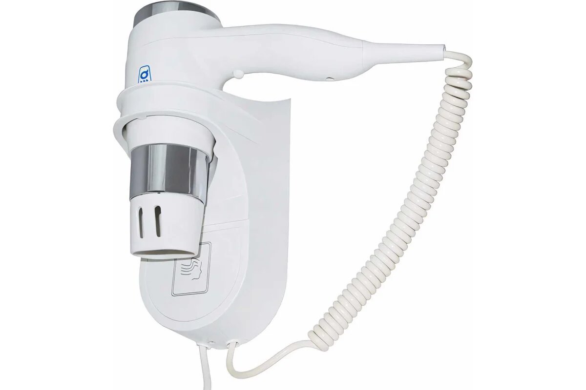 G-teq 8719 настенный фен для волос с креплением, влагозащищенный корпус и бесшумная работа