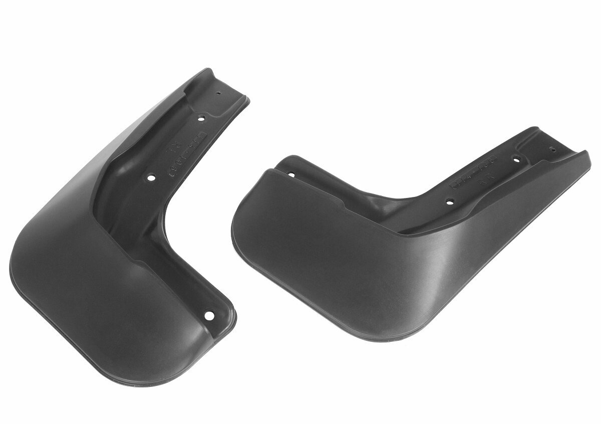 Брызговики Adamauto (оригинальный крепёж), задние для Mitsubishi ASX 1 пок 2-й (17-19)