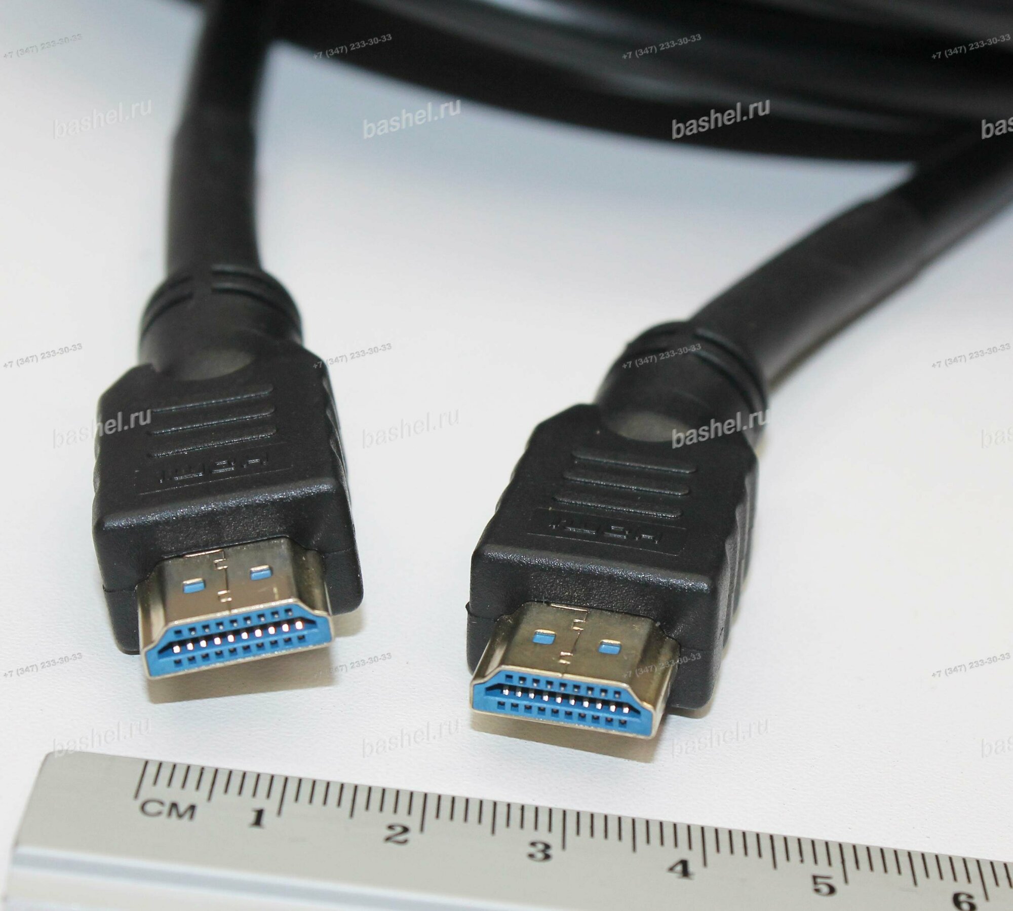 Шнур HDMI-HDMI DAYTON (шт. позол. пласт, шнур д.8,0 мм, version 1.4) 35,0 м с усилителем