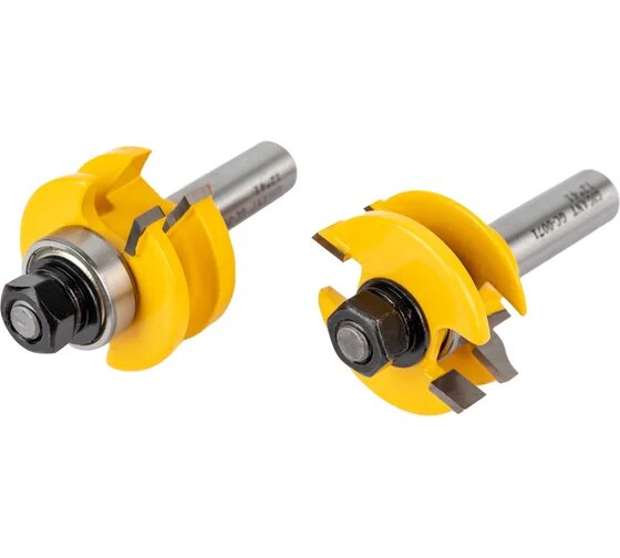 Набор фрез для изготовления филенчатых изделий 3 шт, хвостовик 12 мм Gigant GC-0071