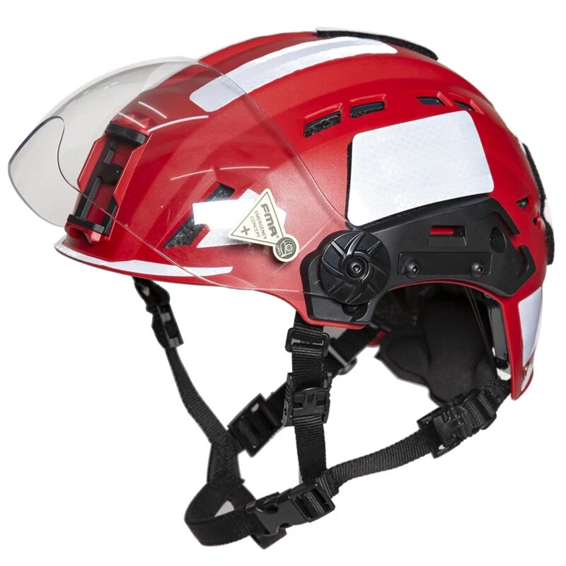 Белый шлем RED helme EX SAR