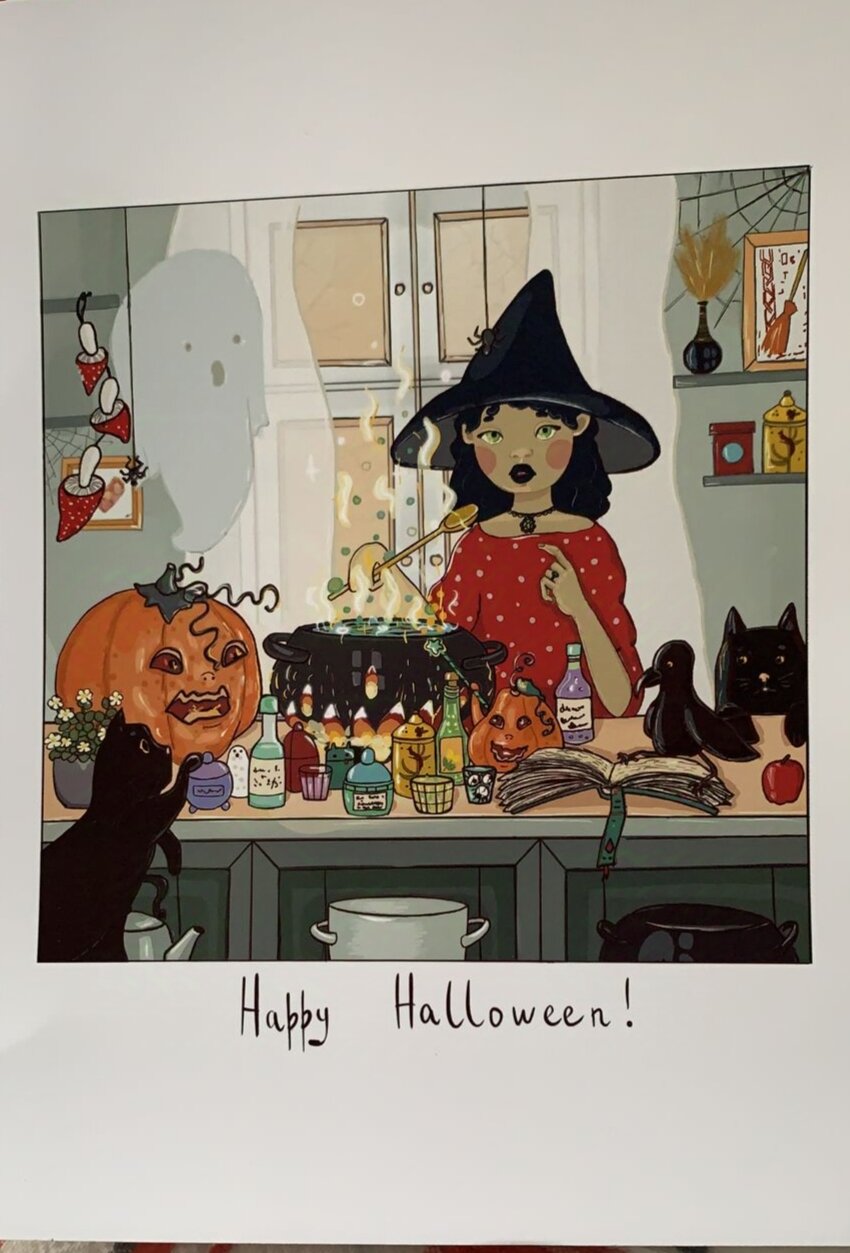 Открытка Happy Halloween
