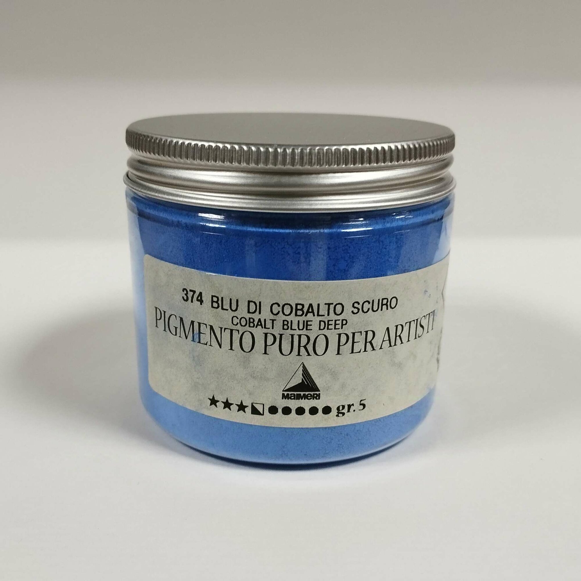 Пигмент Кобальт синий темный, 134 гр