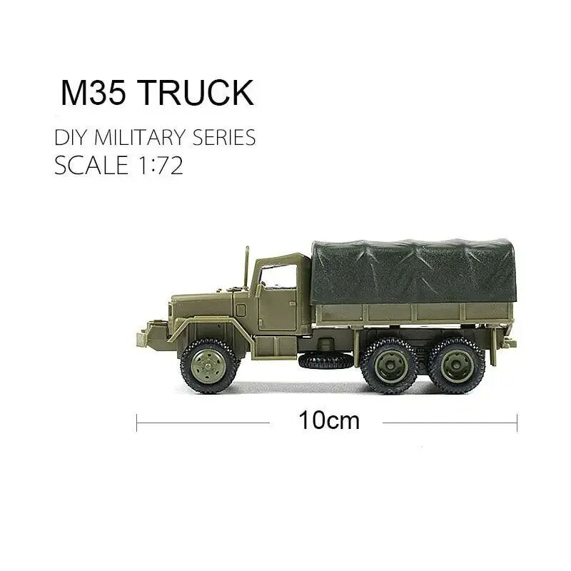 Модель грузовика M35 1:72, цвет m35 truck