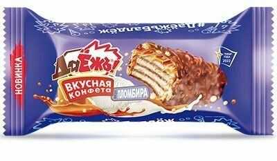 Конфеты вафельные Даежъ со вкусом пломбира, 3 кг