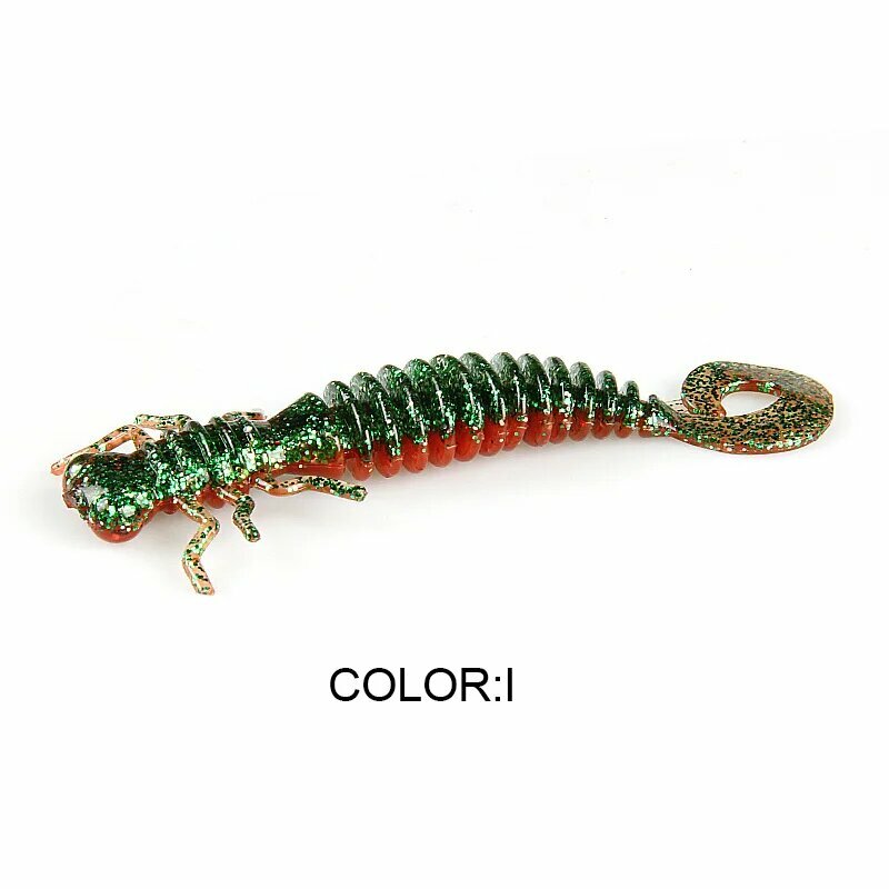 BEARKING Приманка Larva, 60mm, Цвет: I, 8pcs