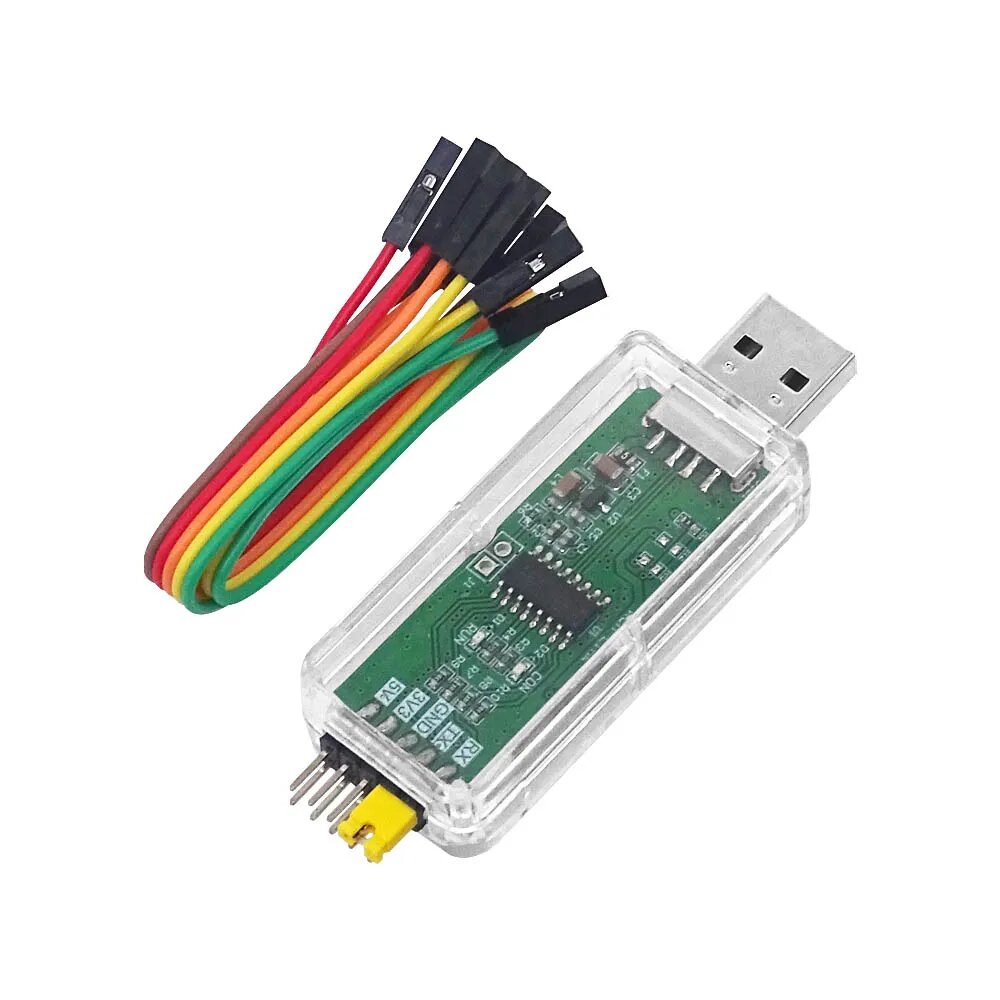 Модуль WCH-Link HZWDONE для онлайн-отладки SWD USB-A green