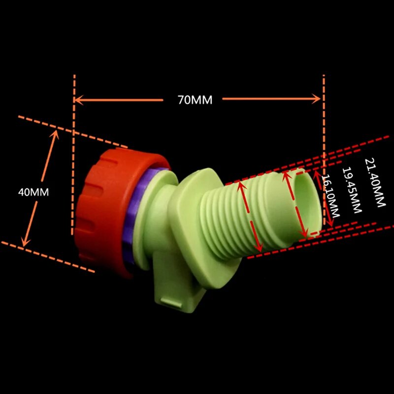 1 Шт, Пластиковый Уличный Водопроводный Кран, Ручной Резервуар, Сменный Кран Для Воды, Ведро Для Бутылки Вина