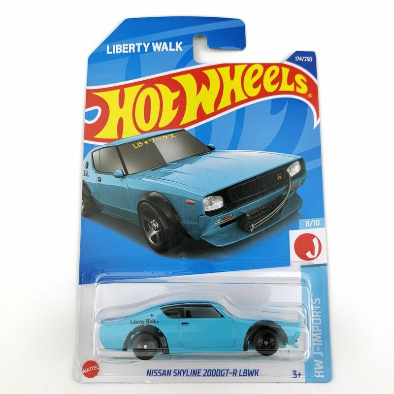Машинка Mattel Hot Wheels 2022 C4982 Nissan Skyline 2000 Gt-R Lbwk