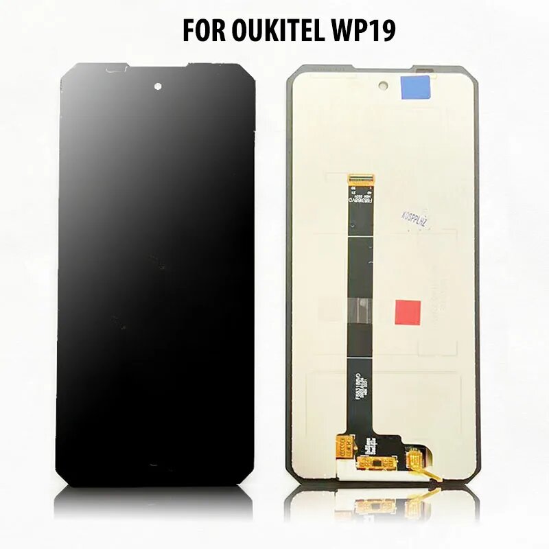Дисплей для Oukitel WP19, черный, запчасть