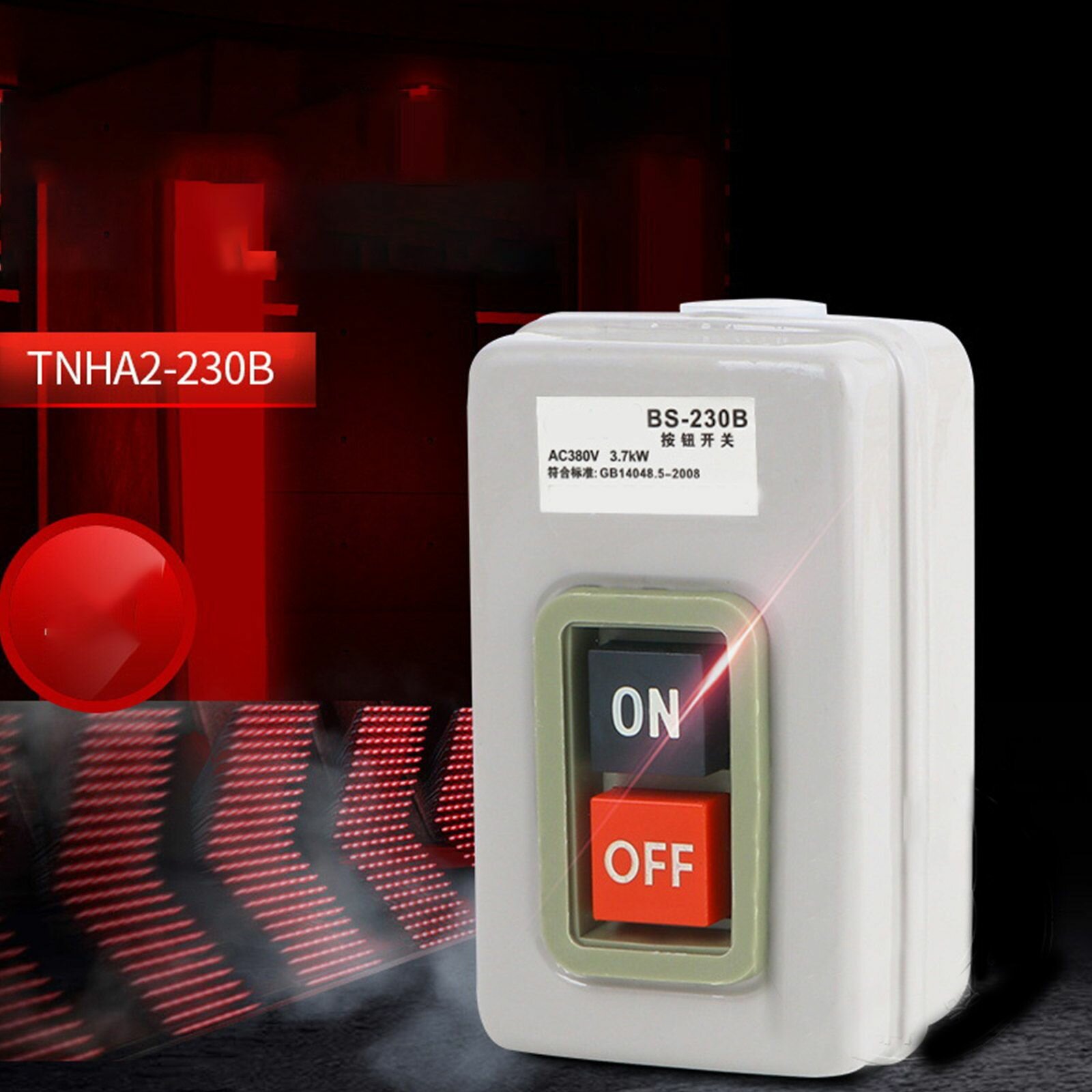 Кнопка запуска трехфазного питания 37 кВт 380В