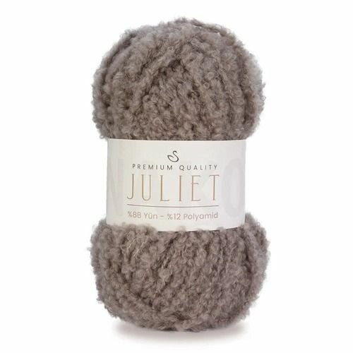 Пряжа Nako Juliet 2000 какао (100г/95м, упаковка 5 мотков)