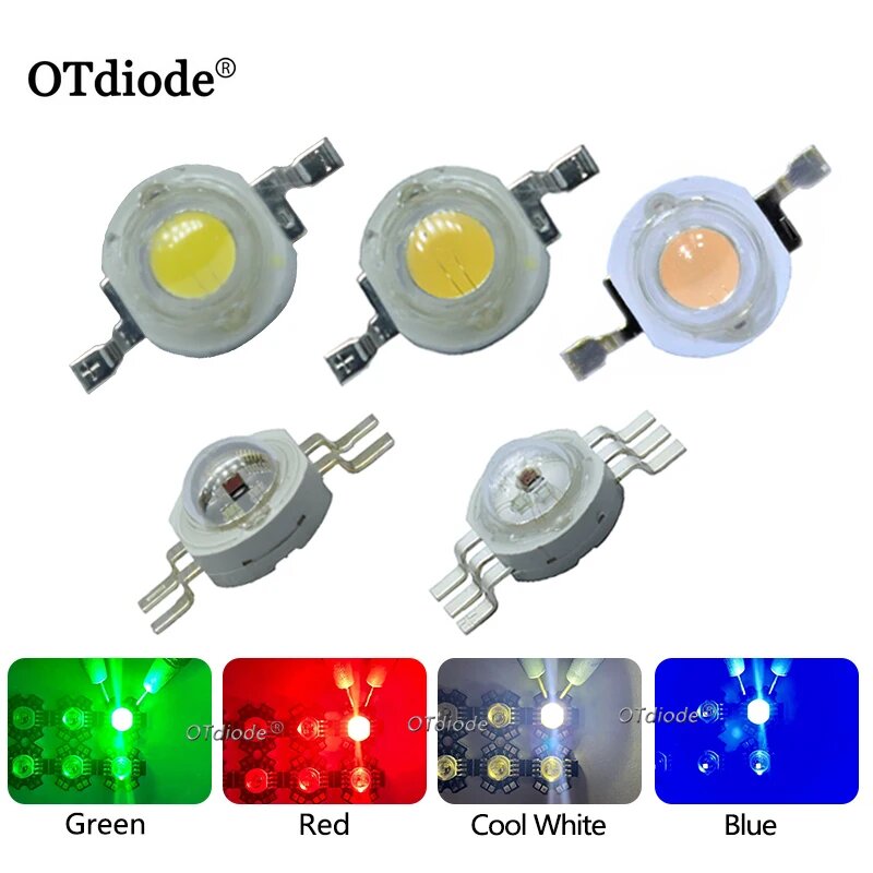 Светодиод SMD 3W Nature White 4500K