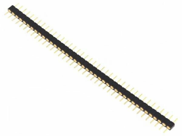 Панелька CONNFLY DS1004-1*40F11, планка с выводами PIN, PIN 40, THT, 2,54 мм, 1 шт