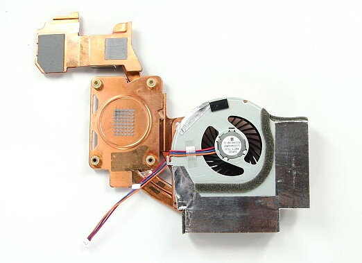 Вентилятор (кулер) для ноутбука Lenovo ThinkPad T500, W500, система охлаждения в сборе (для дискретн