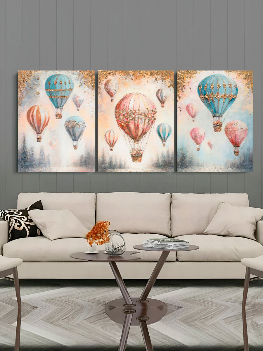 Картина на стену для интерьера от бренда Pechat Vip из категории Триптих 50х70 см.