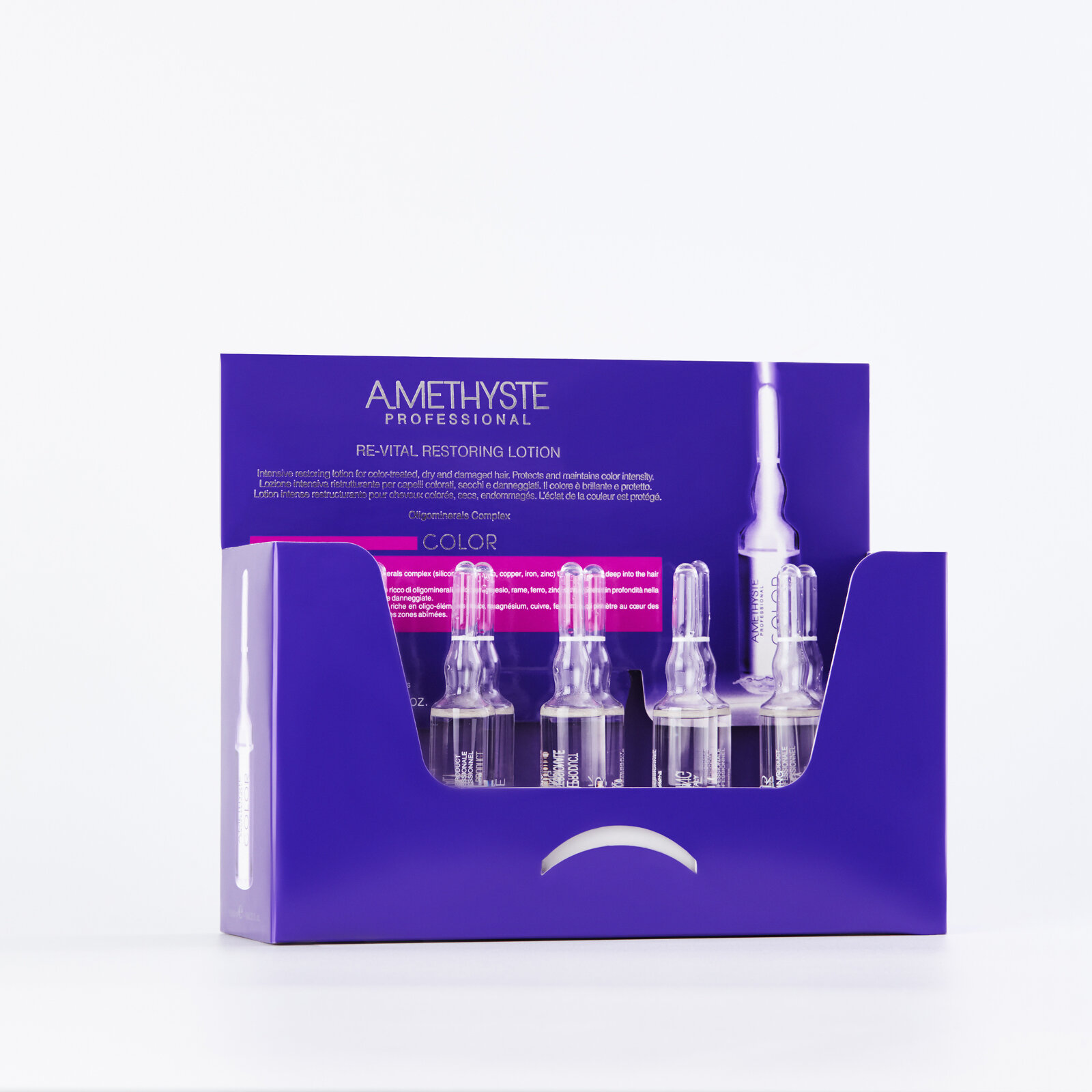 FarmaVita Оживляющий лосьон после окрашивания Re-Vital Restoring Lotion Amethyste Color (10 шт х 10 мл)