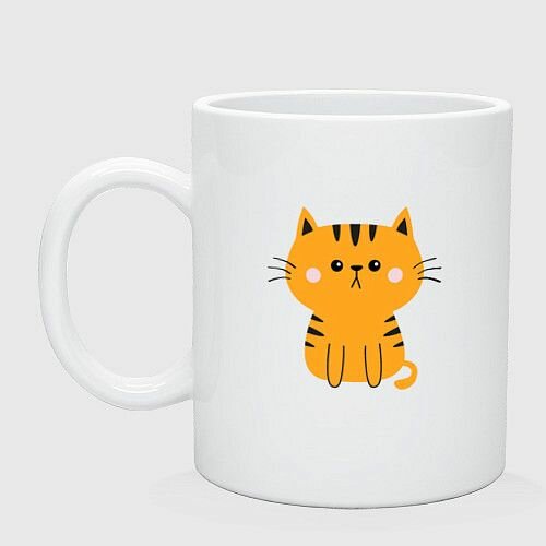 Кошечка Керамическая кружка