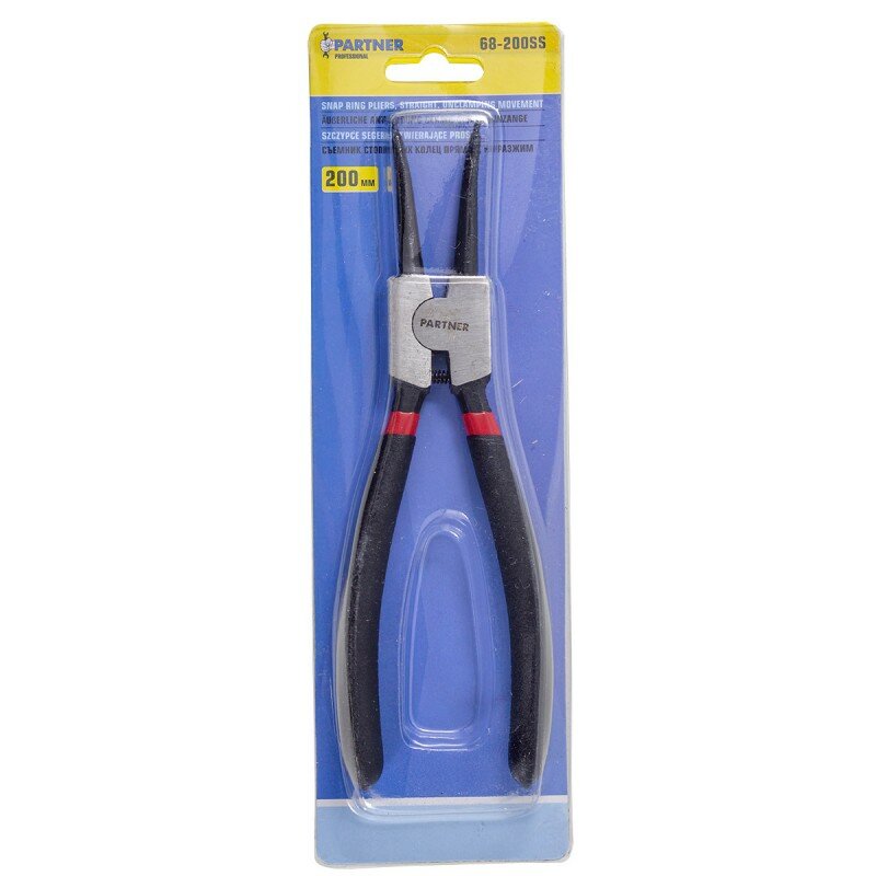 Съемник стопорных колец прямой на разжим (L-200мм), в блистере