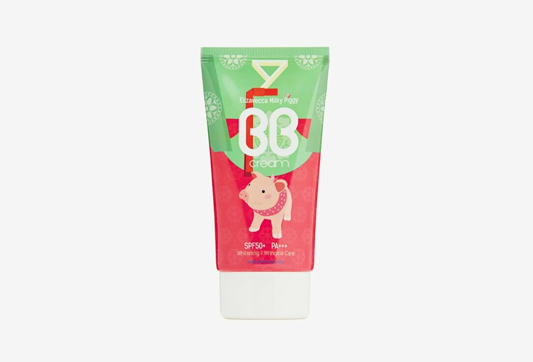 BB-крем для лица, SPF50+ PA+++ ELIZAVECCA Milky Piggy BB cream 50 мл