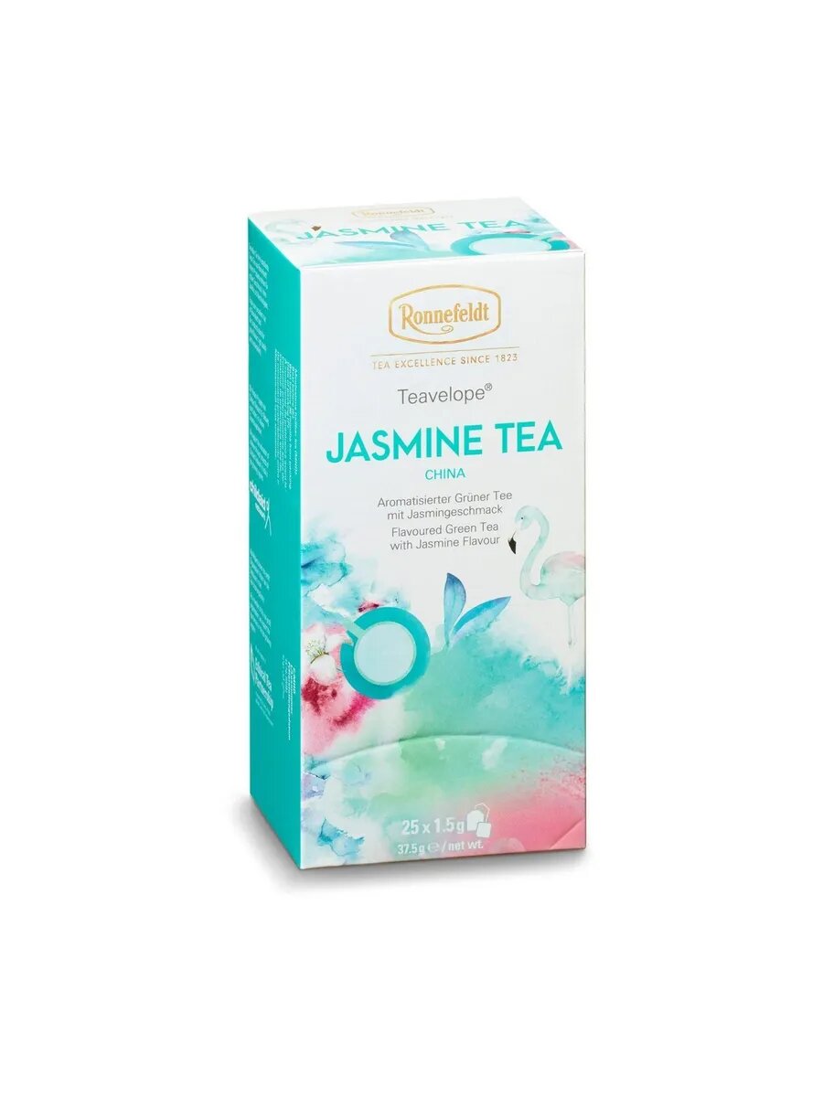 Ronnefeldt Teavelope Jasmin (Жасминовый чай) зеленый чай 25 пакетиков х 1 уп.